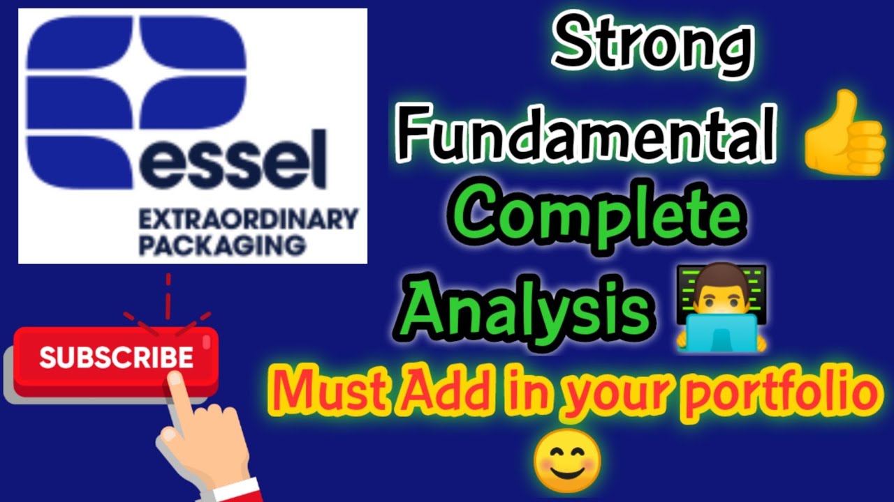 Essel Propack Limited|Strong Fundamental|Complete Analysis|Must add in your portfolio 😊 - YouTube