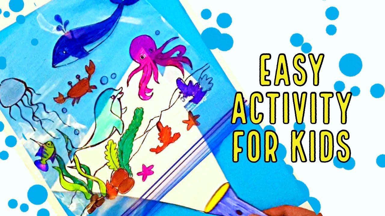 Easy DIY Crafts for Kids | Amazing Under-the-Sea Craft for Toddlers ...