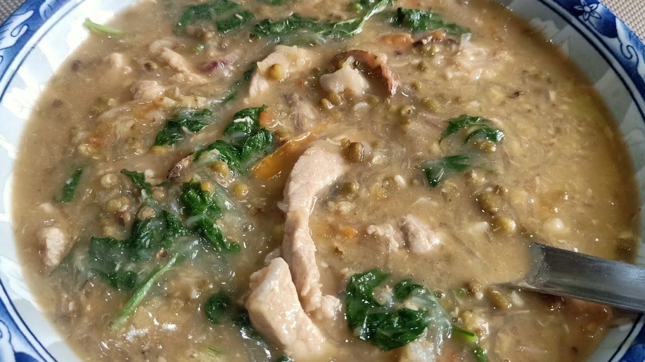 GINISANG MONGGO NA MAY SOTANGHON l Grace Recipes l - YouTube