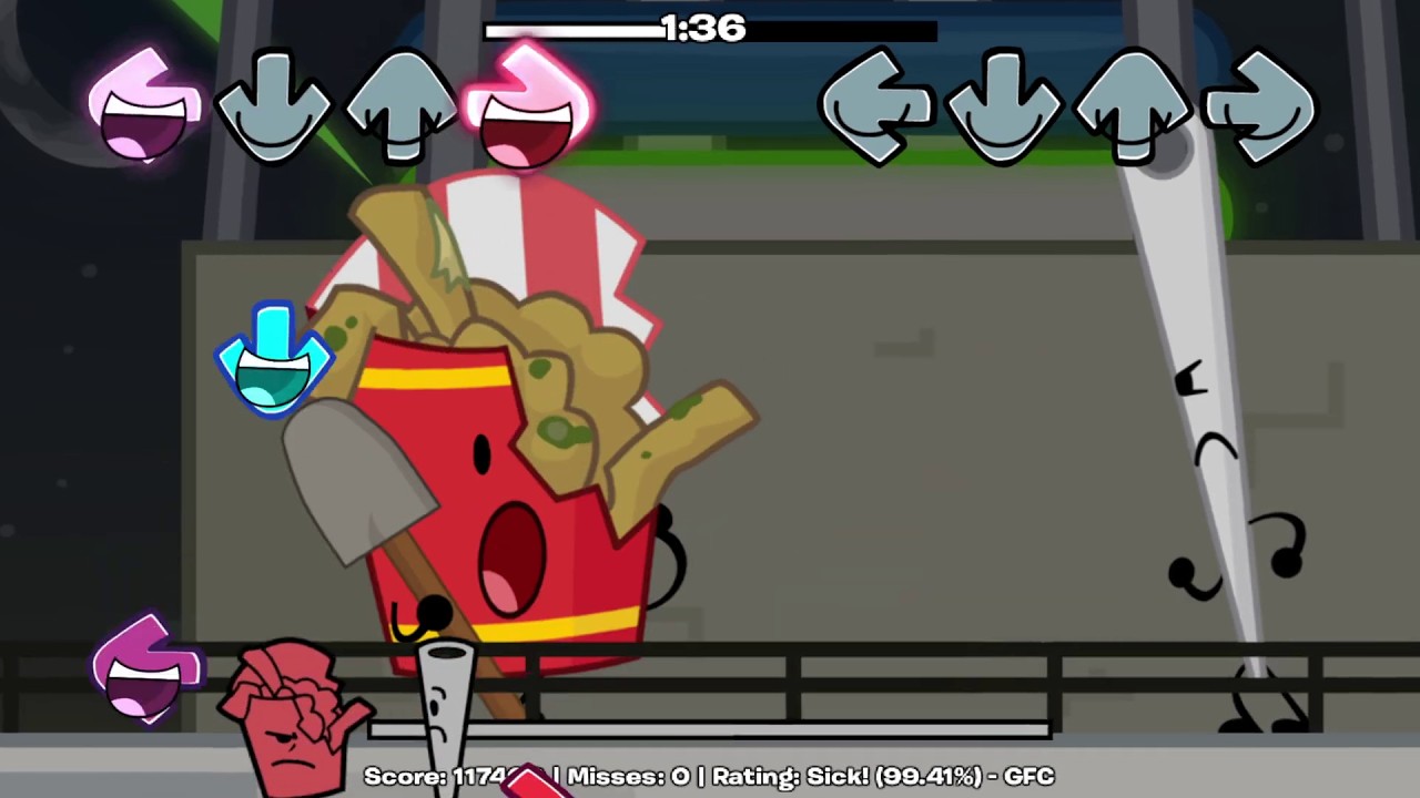 Get Digging (Instrumental) - FNF VS Battle For Dream Island Again (Get ...