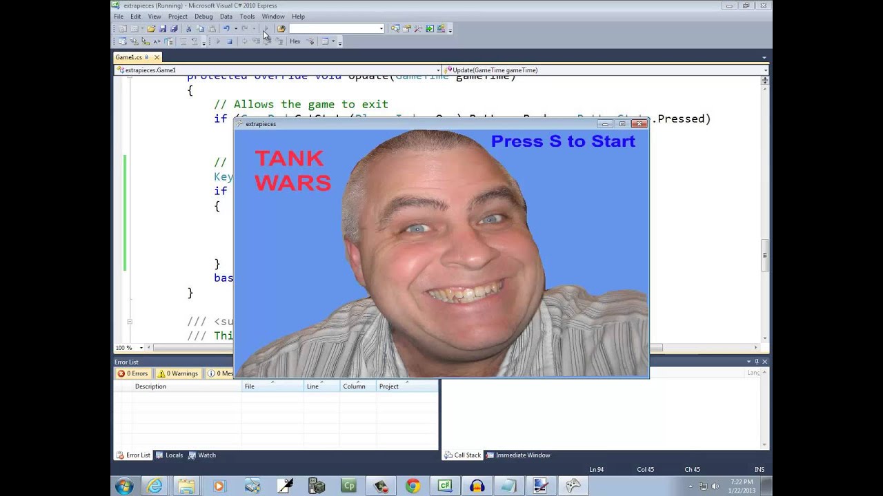 2D Game Development - Splash Screens, Songs and Soundeffects - YouTube