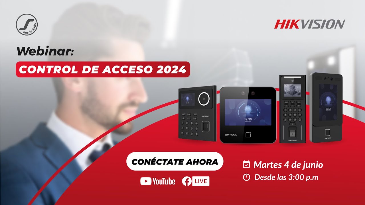 📢 HIKVISION | WEBINAR: Control de Acceso 2024 - YouTube