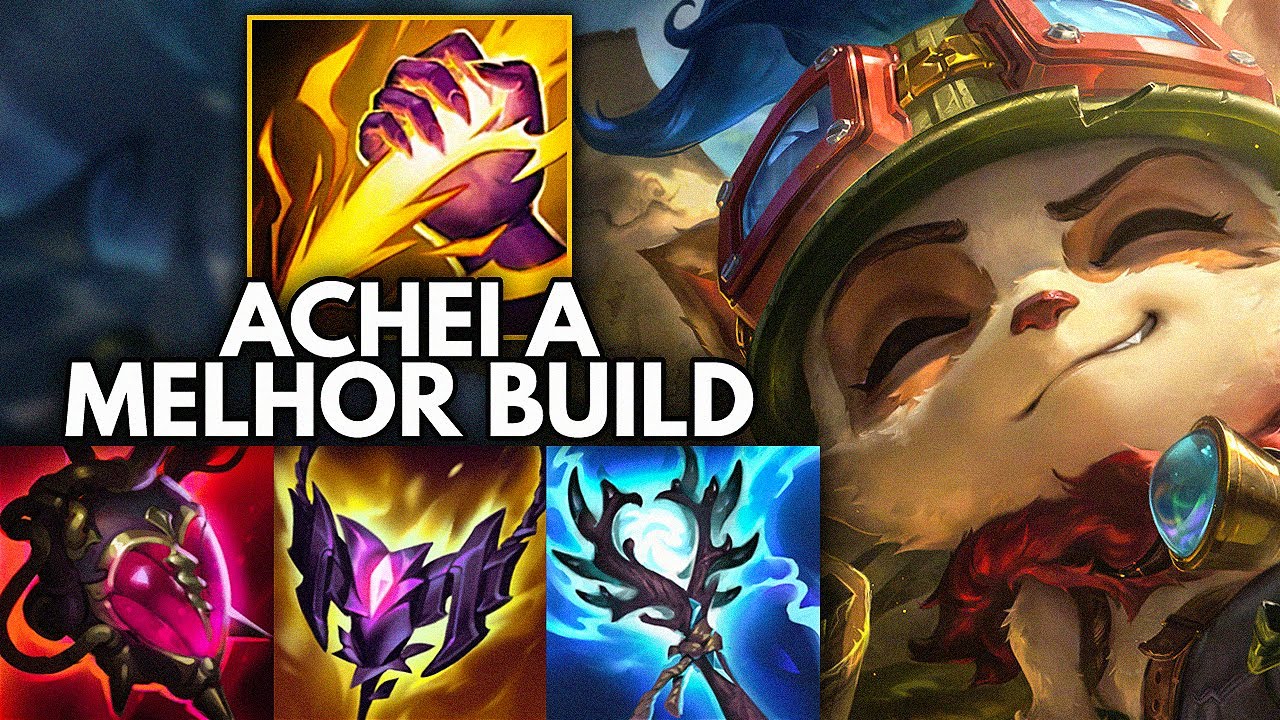A MELHOR BUILD PRO TEEMO JUNGLE! PARTIDA NO GRÃO-MESTRE - YouTube