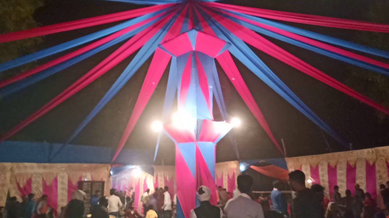 Light Decoration and Pandal ||Bablu Tent House|| - YouTube