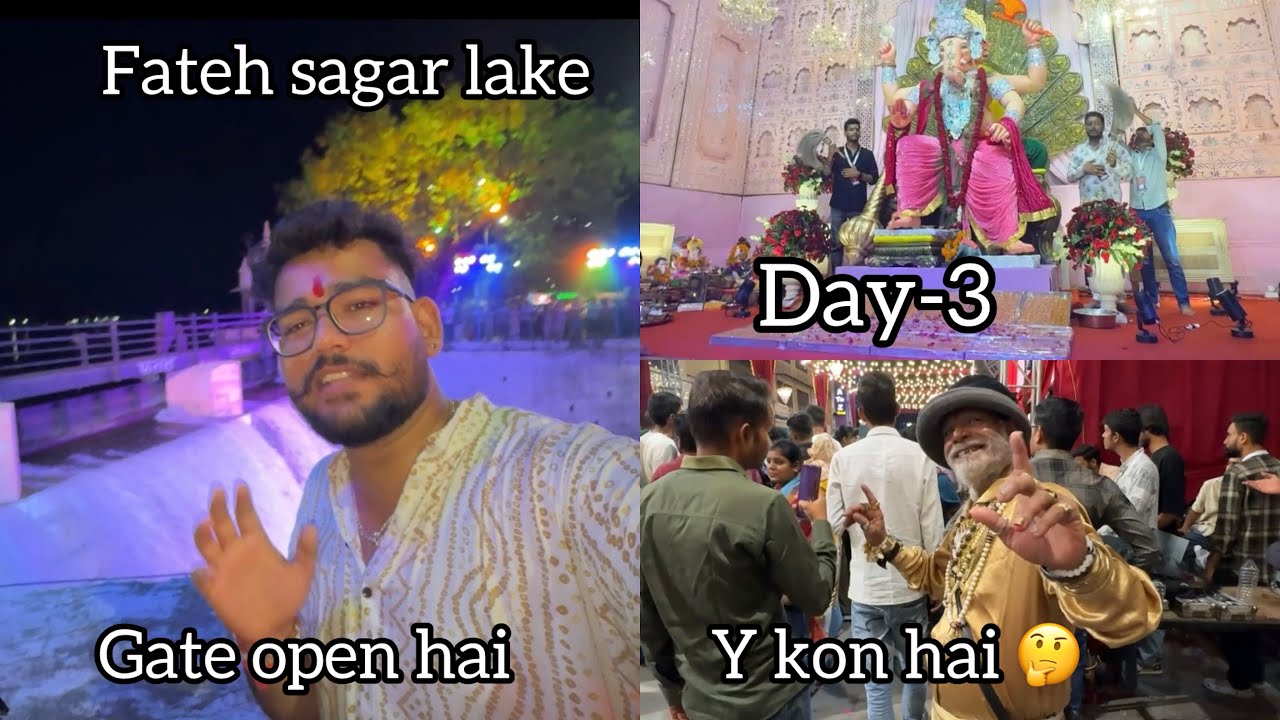 Fateh sagar lake sare gate open hai || @bunty_k_official - YouTube
