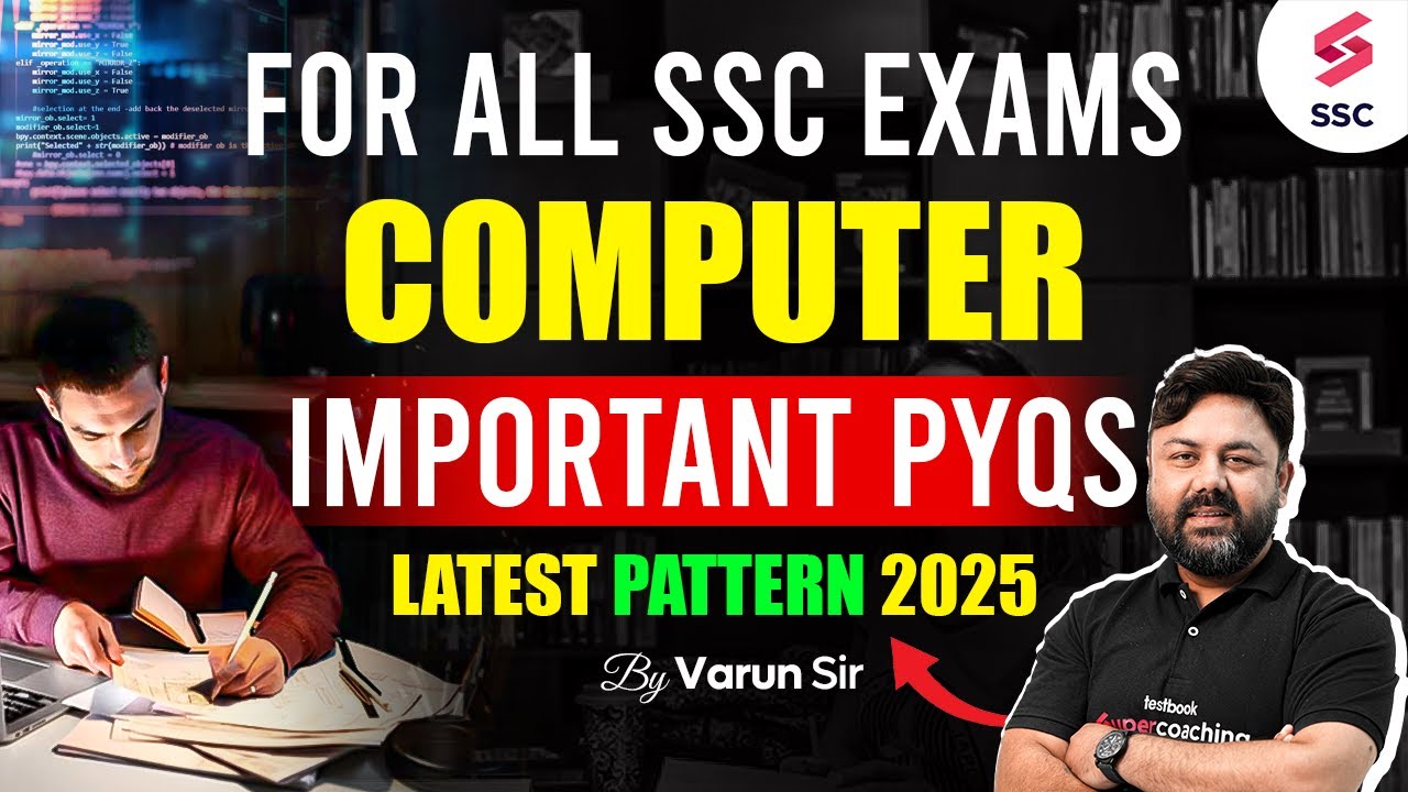 COMPUTER IMPORTANT QUESTIONS FOR COMPETITIVE EXAMS | SSC CGL COMPUTER ...