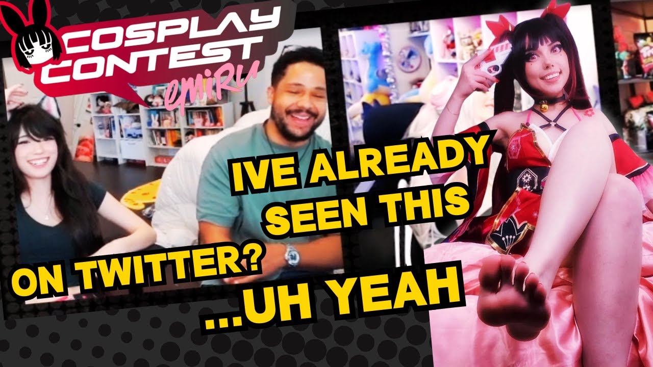 I Entered Emiru's Cosplay Contest And Showed My Feet And Got $225 - YouTube