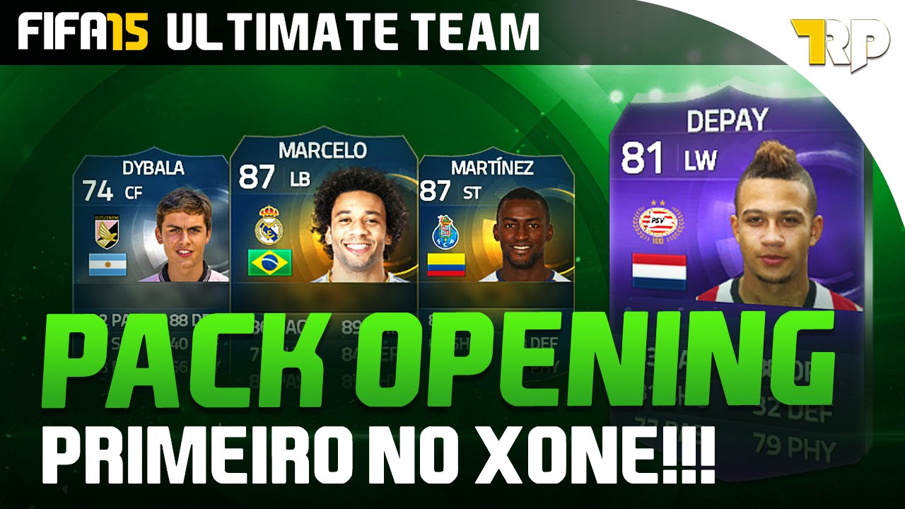 PRIMEIRO PACK OPENING NO XBOX ONE FIFA ULTIMATE TEAM BR - YouTube