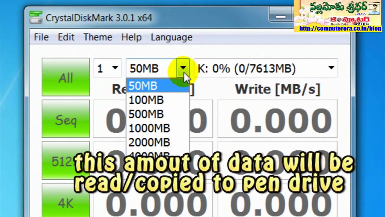 Windows Tip Test Your Pen Drive Speed Must Watch Full HD - YouTube