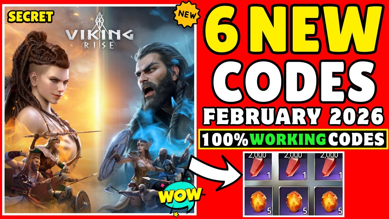 ⚠️VALENTINES!🎁UPDATE⚠️VIKING RISE REDEEM CODES FEBRUARY 2026 - VIKING ...