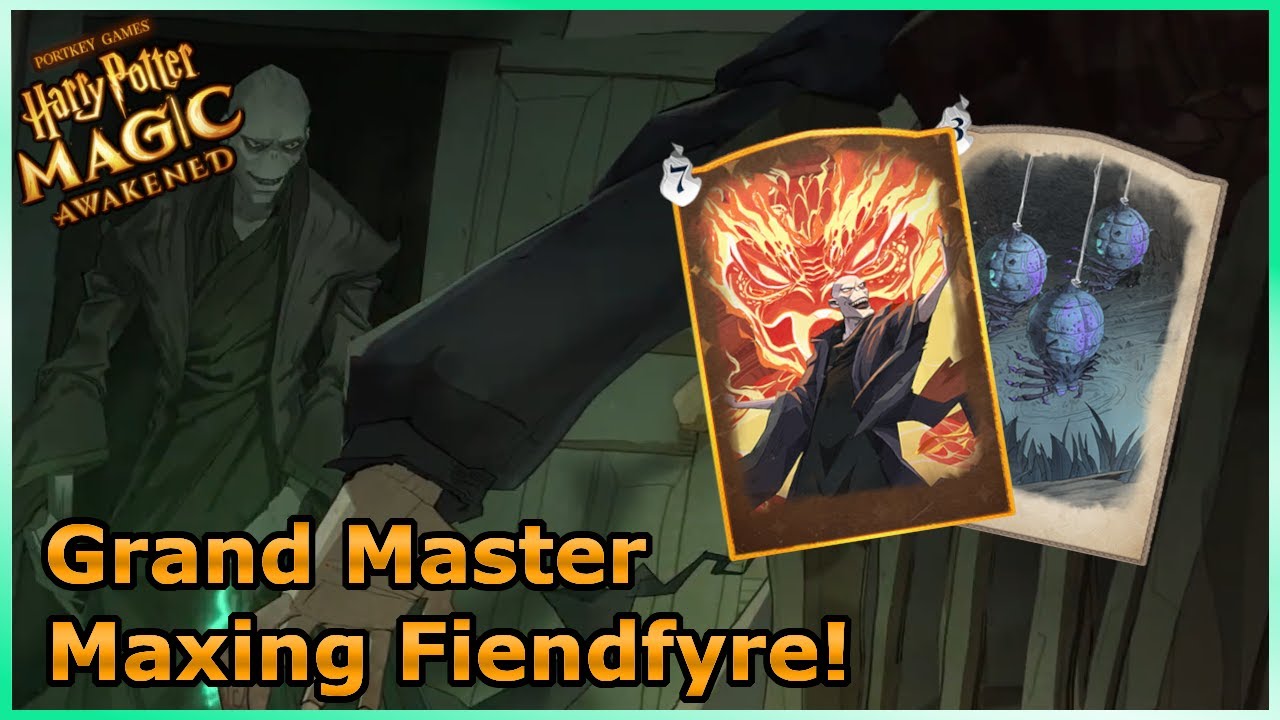 The BEST Fiendfyre Deck! GRAND MASTER - Harry Potter Magic Awakened ...