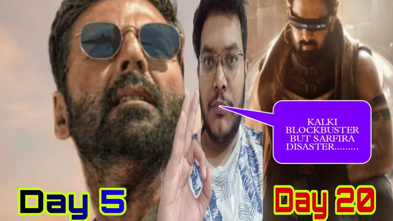KALKI 2898 AD DAY 20 COLLECTION | SARFIRA DAY 5 COLLECTION WORLDWIDE ...