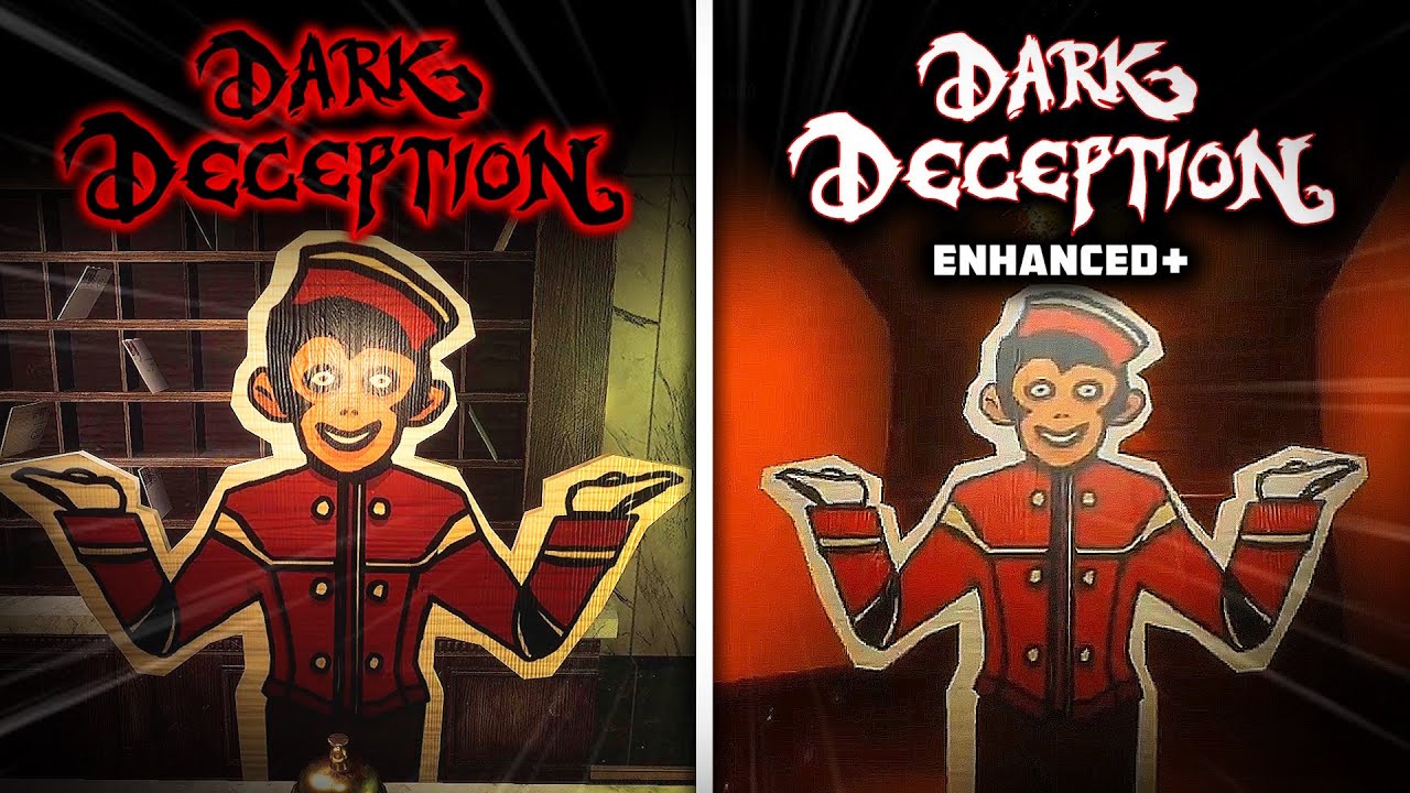 Dark Deception: Enhanced+ NEW GAMEPLAY Looks Crazy! (Monkey Business ...
