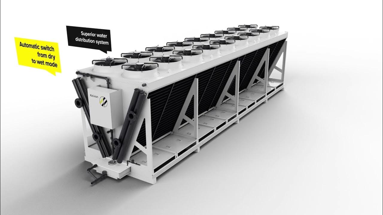 Kelvion Hybrid Cooler - Technical Functionality - YouTube