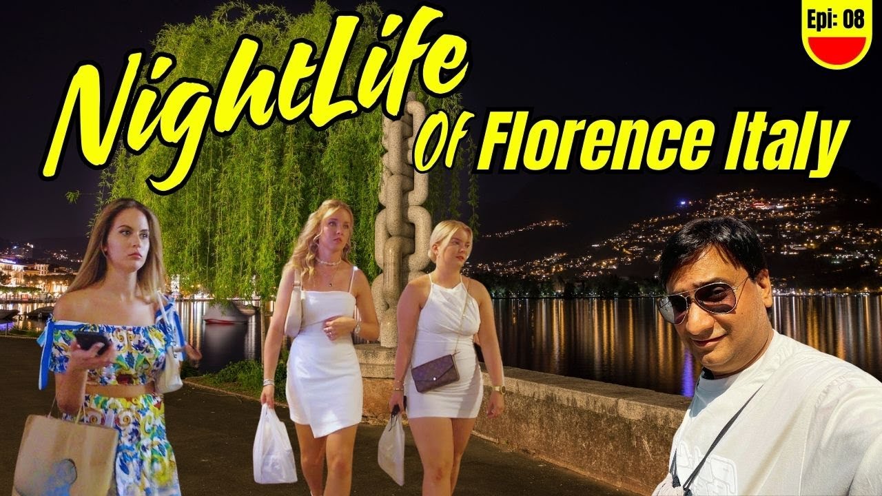NightLife Of Italy | Italy Ki Night Life🥰 | NightLife Florence Italy ...