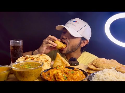 PANEER BUTTER MASALA, DAL MAKHANI, RICE, SAMOSA, NAAN - YouTube
