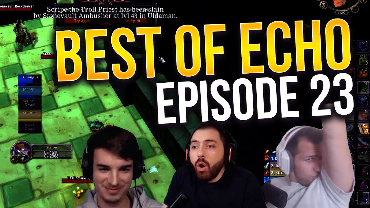 GINGI QUIT HUNTER FOR GOOD! Scripe DIES in Hardcore, Jeath is a Robot & More! | Best of Echo Ep ...