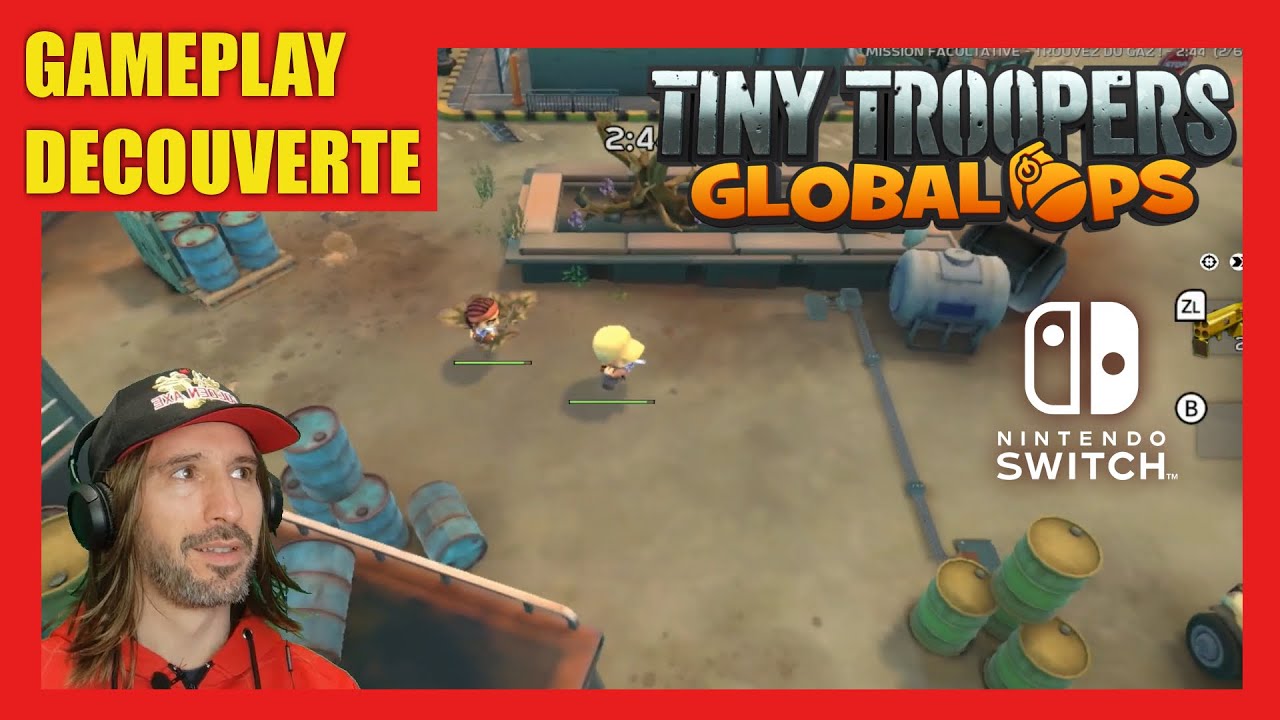 TINY TROOPERS GLOBAL OPS SWITCH - GAMEPLAY DECOUVERTE - YouTube