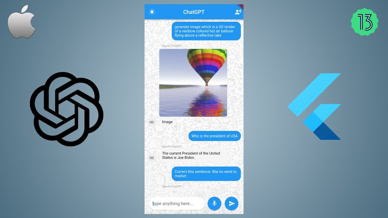 ChatGPT & Flutter Course Introduction | Use Coupon Code ONEFORREST to ...