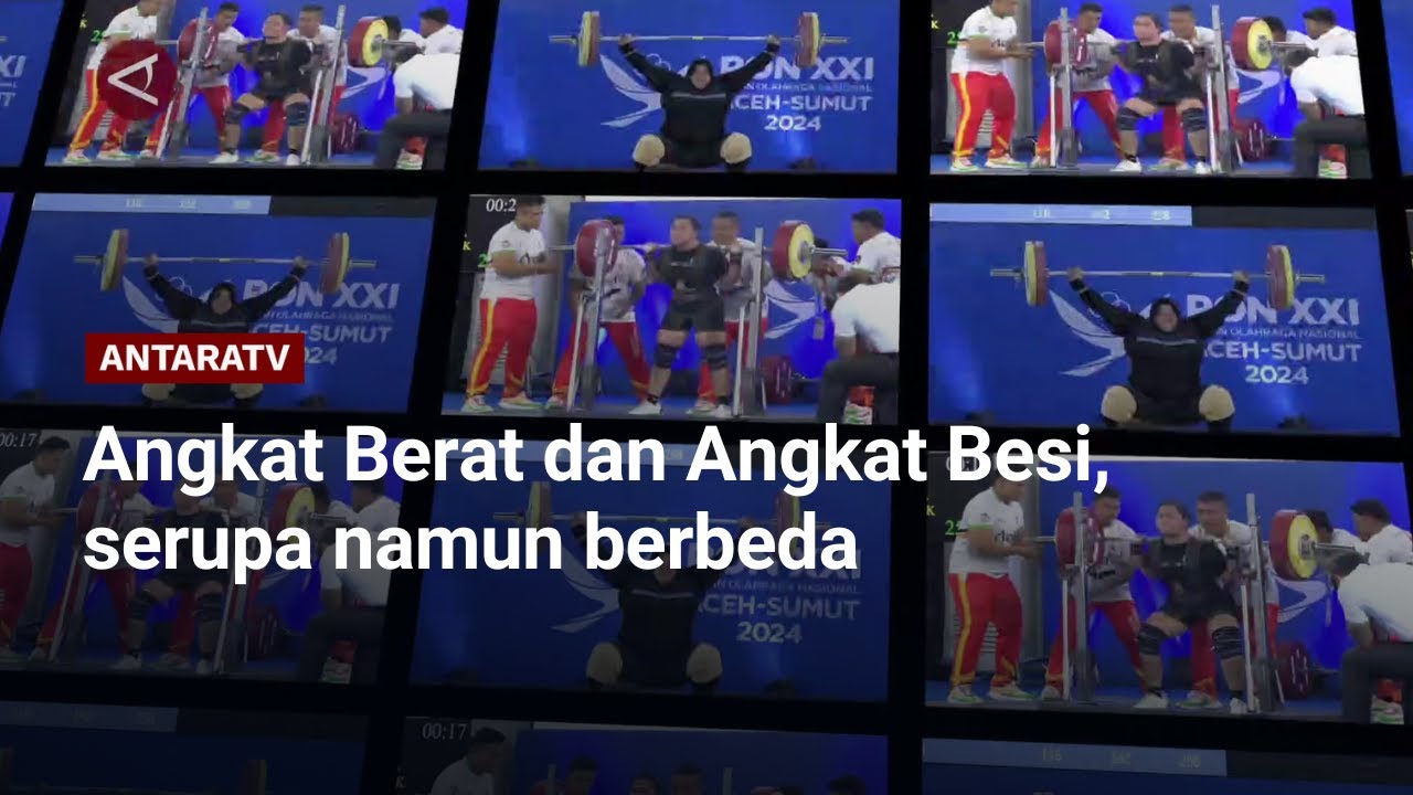 Angkat Berat dan Angkat Besi, serupa namun berbeda - YouTube