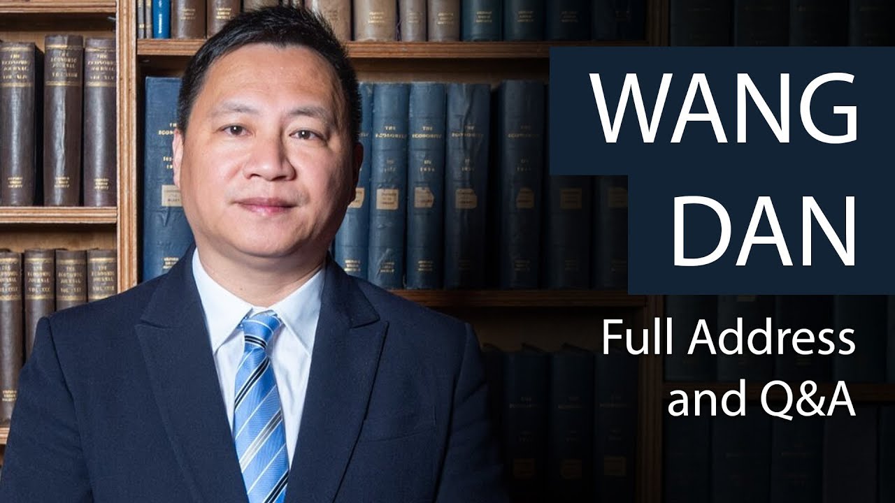 Wang Dan | Chinese Dissident | Full Address at The Oxford Union - YouTube