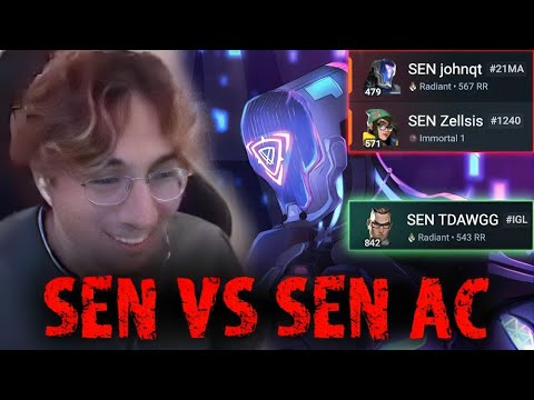 SEN VS SEN AC - JOHNQT & ZELLSIS AGAINST TDAWGG - YouTube
