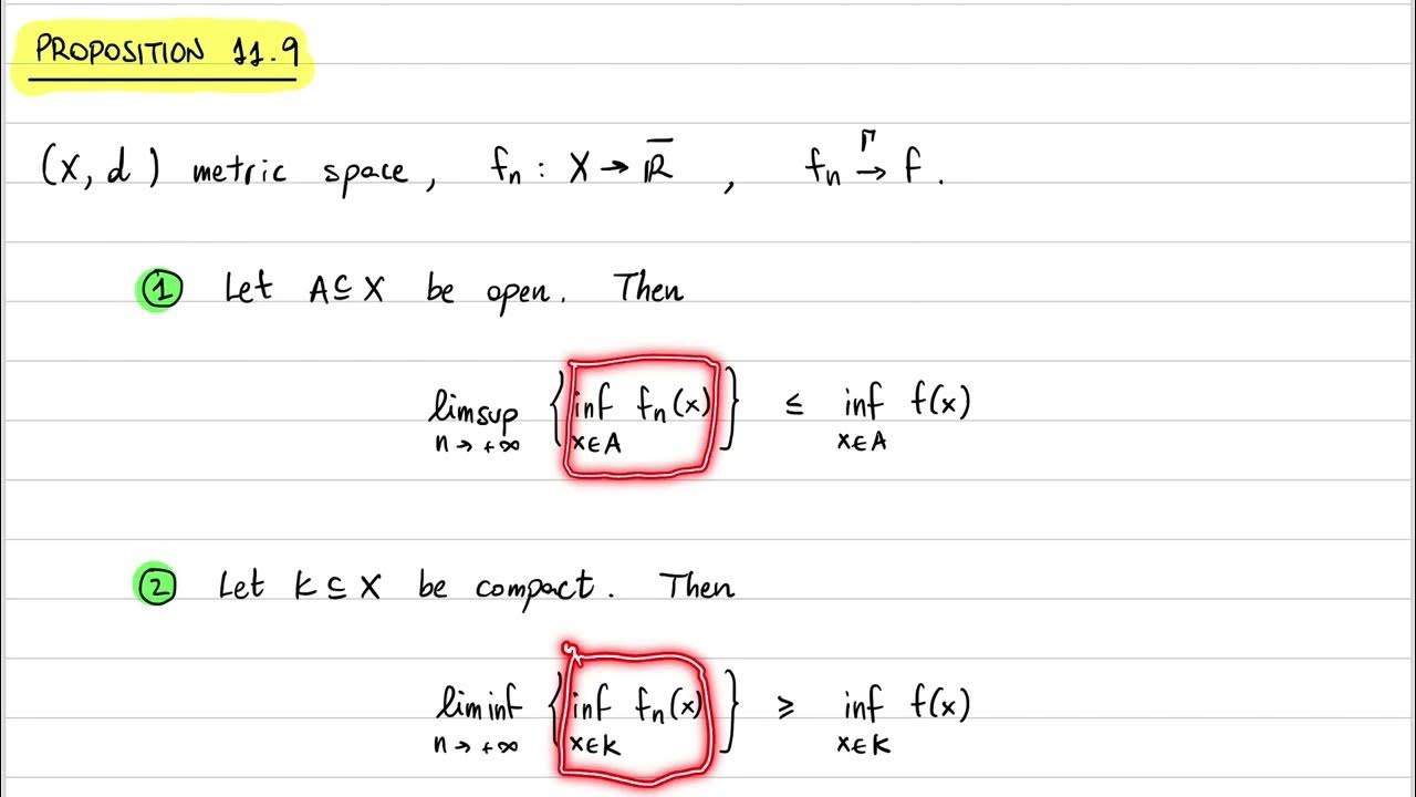 Calculus of Variations 2020/21 | Lesson 15 | Part 1 - YouTube