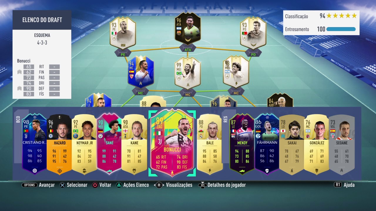 Fut draft 194 fifa 19 - YouTube