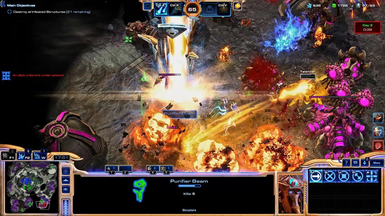 SC2 Co-Op Dead of Night, Karax Play [Prestige : Solarite Celestial ...