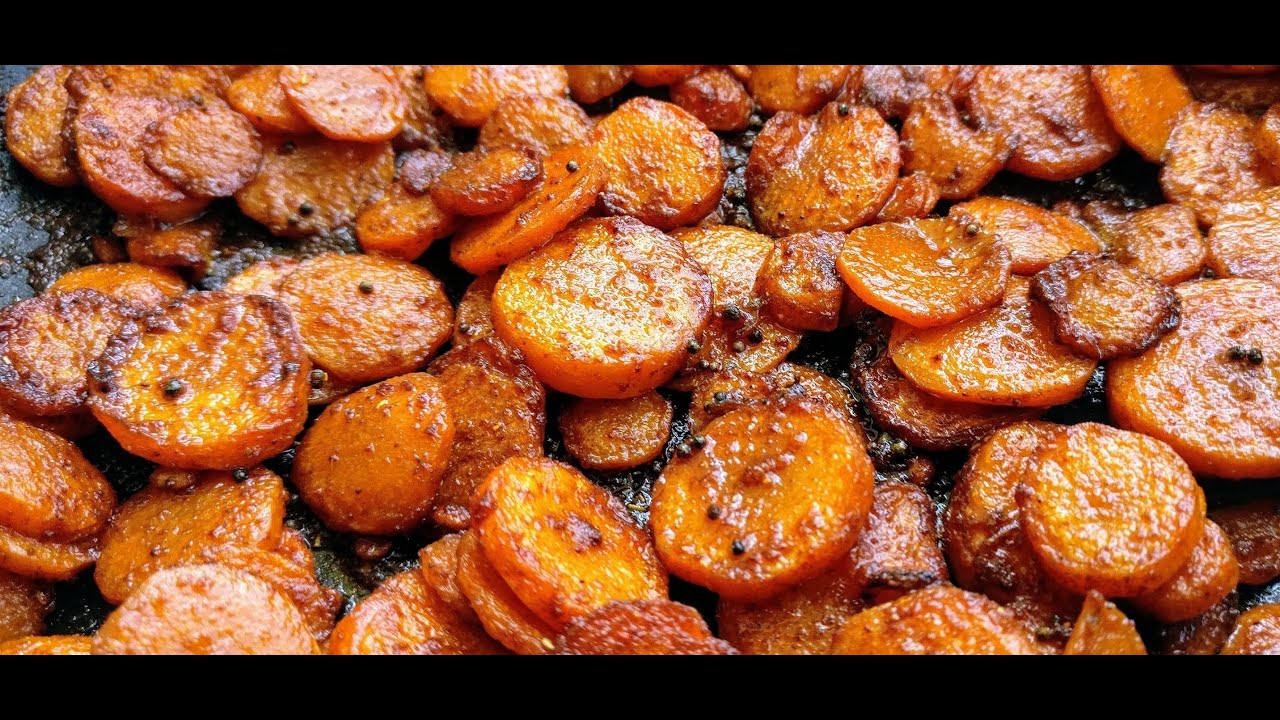 சுலபமான கேரட் Fry / spicy carrot fry quick and easy method / Carrot ...