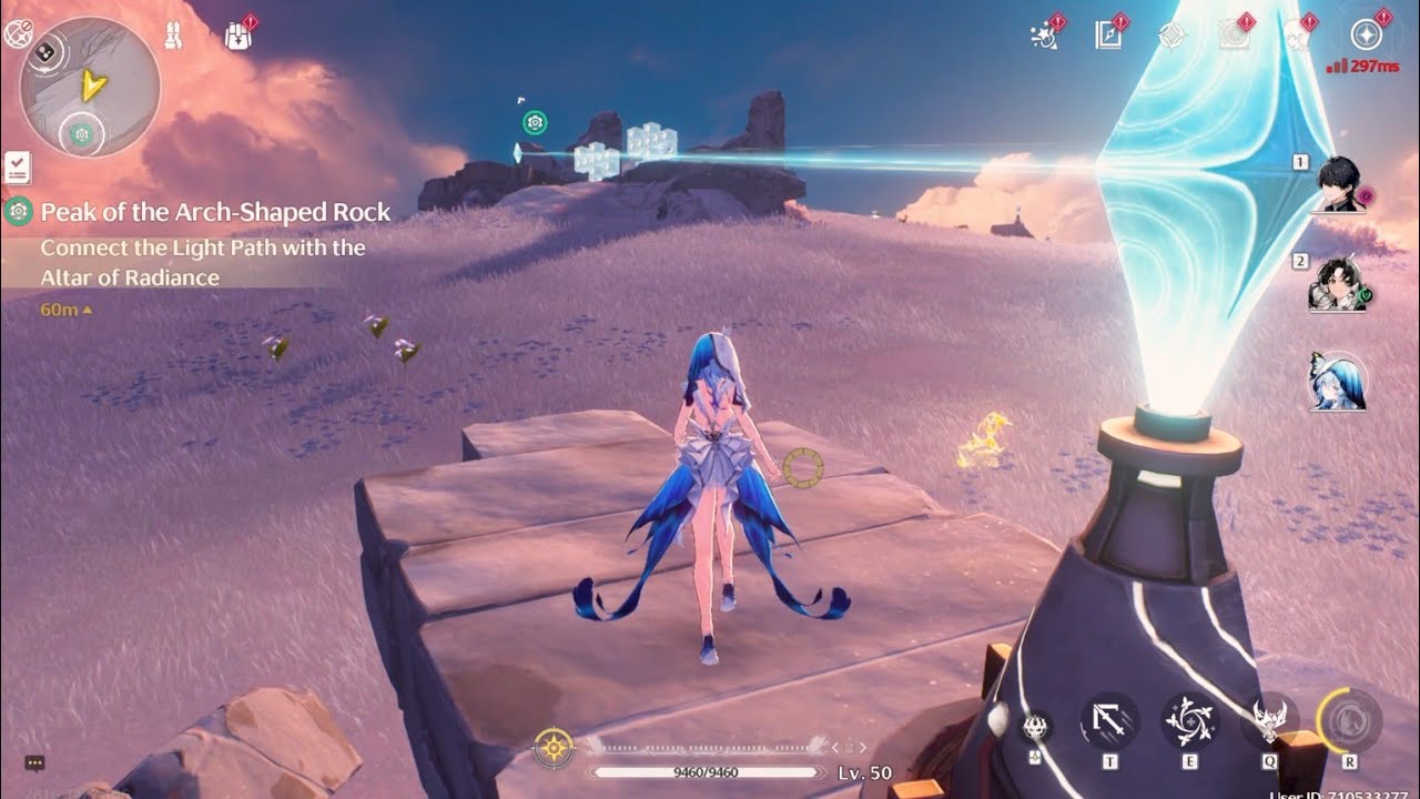 Wuthering Waves Peak the Arch Shaped Rock Quest Complete Wuthering ...