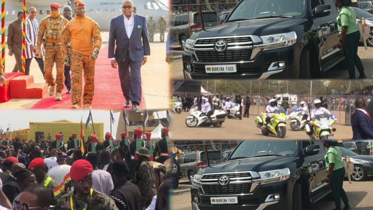Ibrahim Traoré And Other African Leaders historic Arrival for Prez-John ...