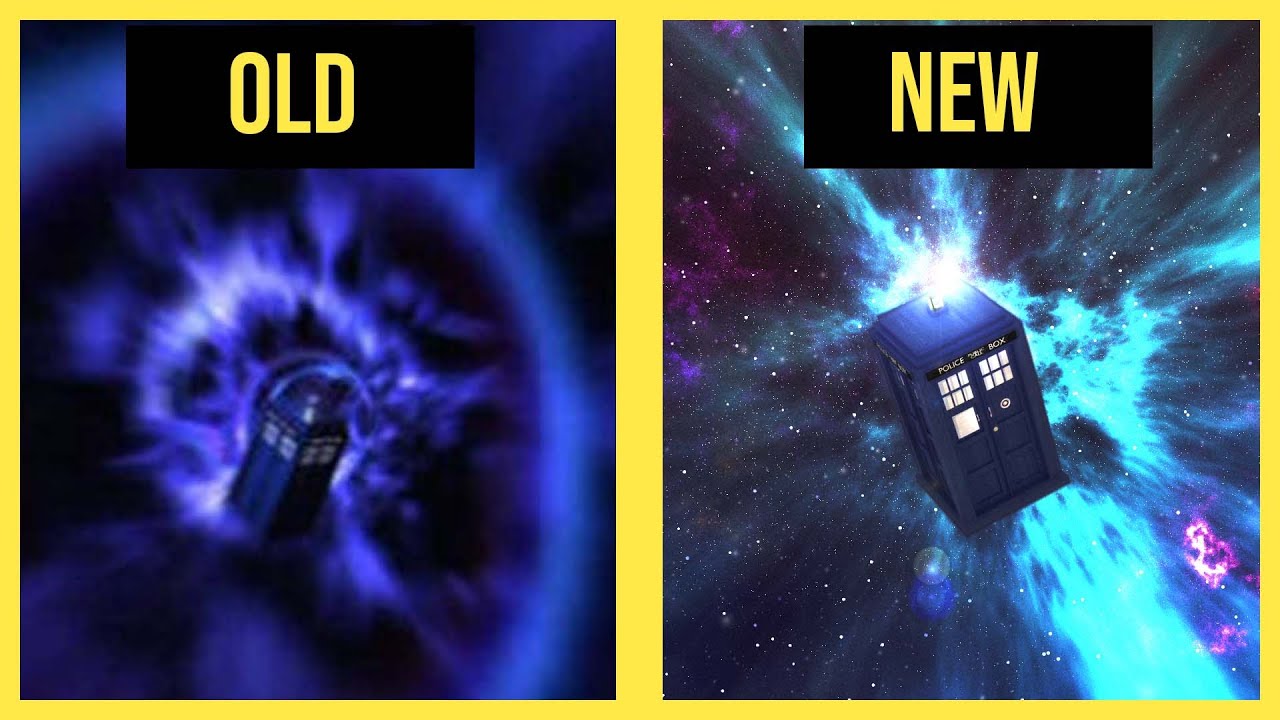 TARDIS In The Time Vortex | VFX LOOP - YouTube