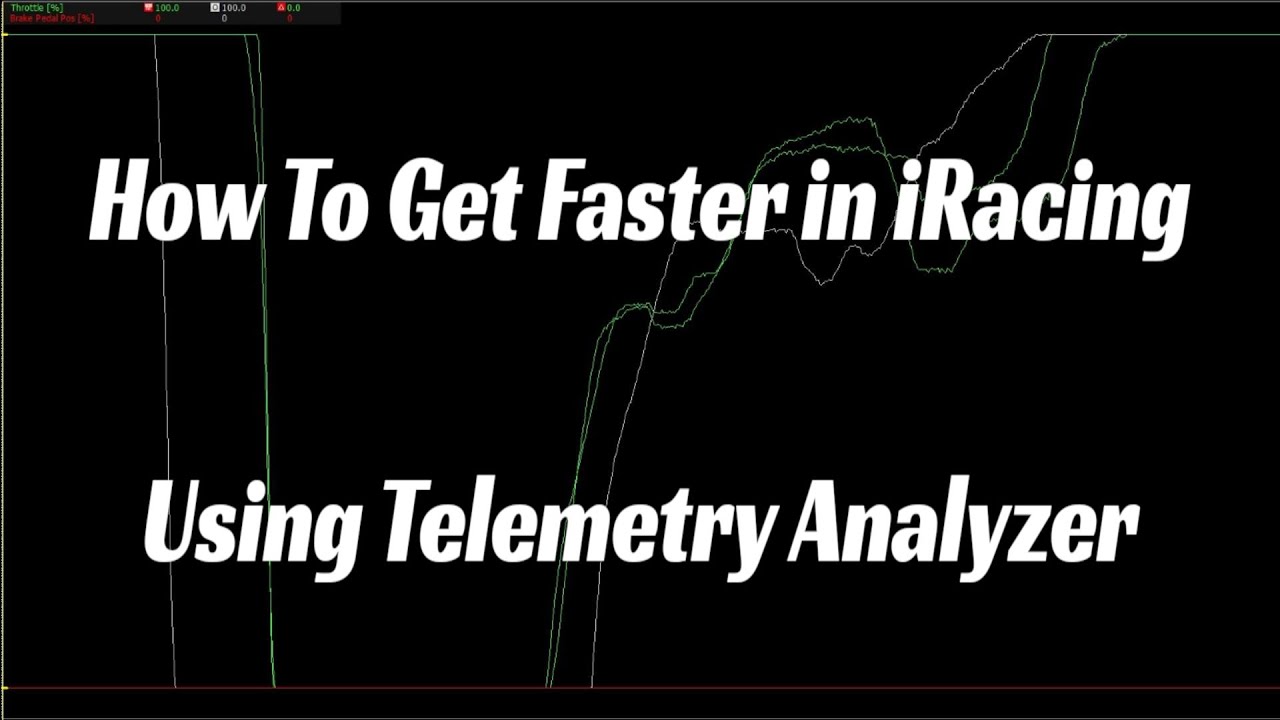 How to Get Faster in iRacing: Using Telemetry Analyzer - YouTube