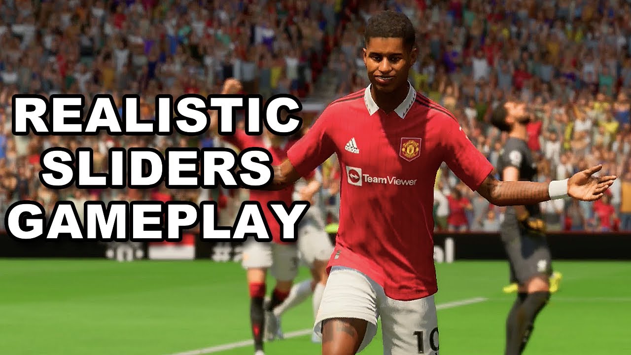 FIFA 23 Realistic Sliders Gameplay - YouTube