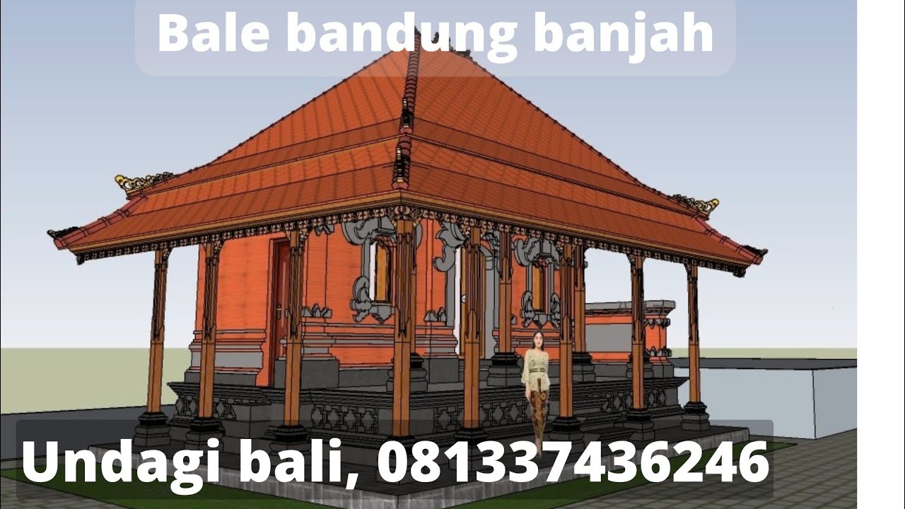 tata letak ala rumah adat bali ala undagi bali bale daja meten bandung ...