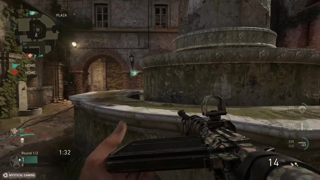 Call of Duty WWII - Capture the Flag - Monte Cassino (XBOX ONE) - YouTube
