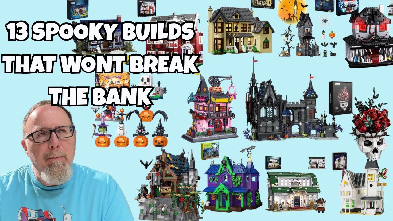 Spooktacular Halloween Brick Builds - YouTube