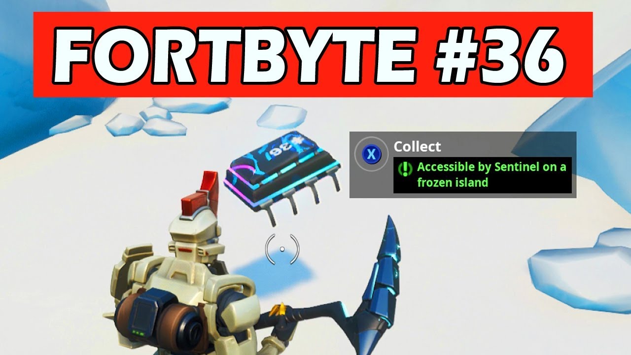 Accessible by Sentinel on a Frozen Island - Fortbtye Location #36 ...