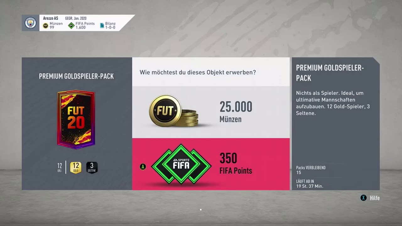 Fifa 20 Promo-Packs - YouTube
