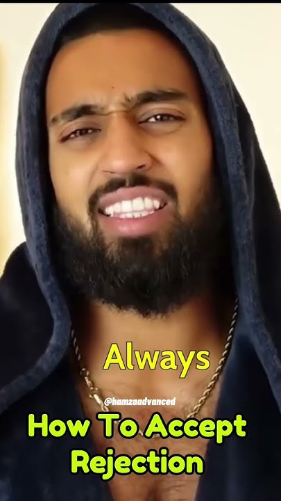 How to Accept Rejection - YouTube