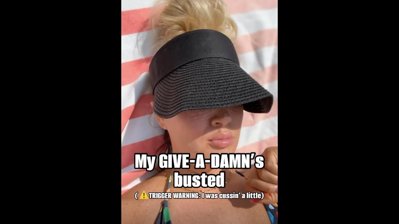 My GIVE-A-DAMN's busted - YouTube