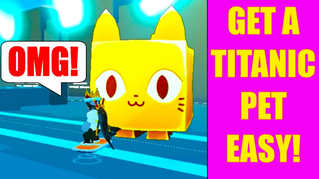 GET A TITANIC PET TODAY!! PET SIM X (Roblox) - YouTube