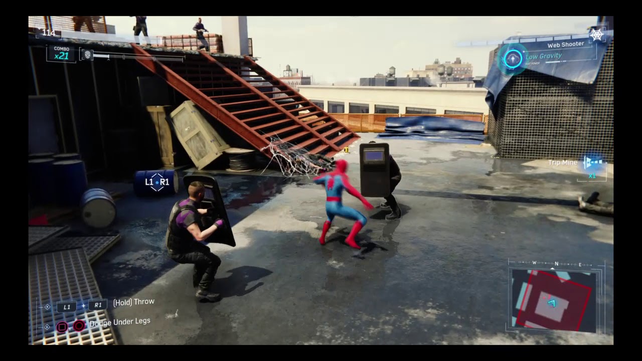 Fisk construction site SpiderMan Ps4 - YouTube