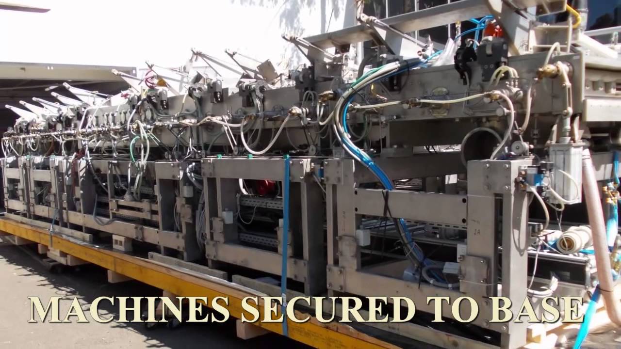 9M Machine Packed into an Export Shipping Crate - YouTube