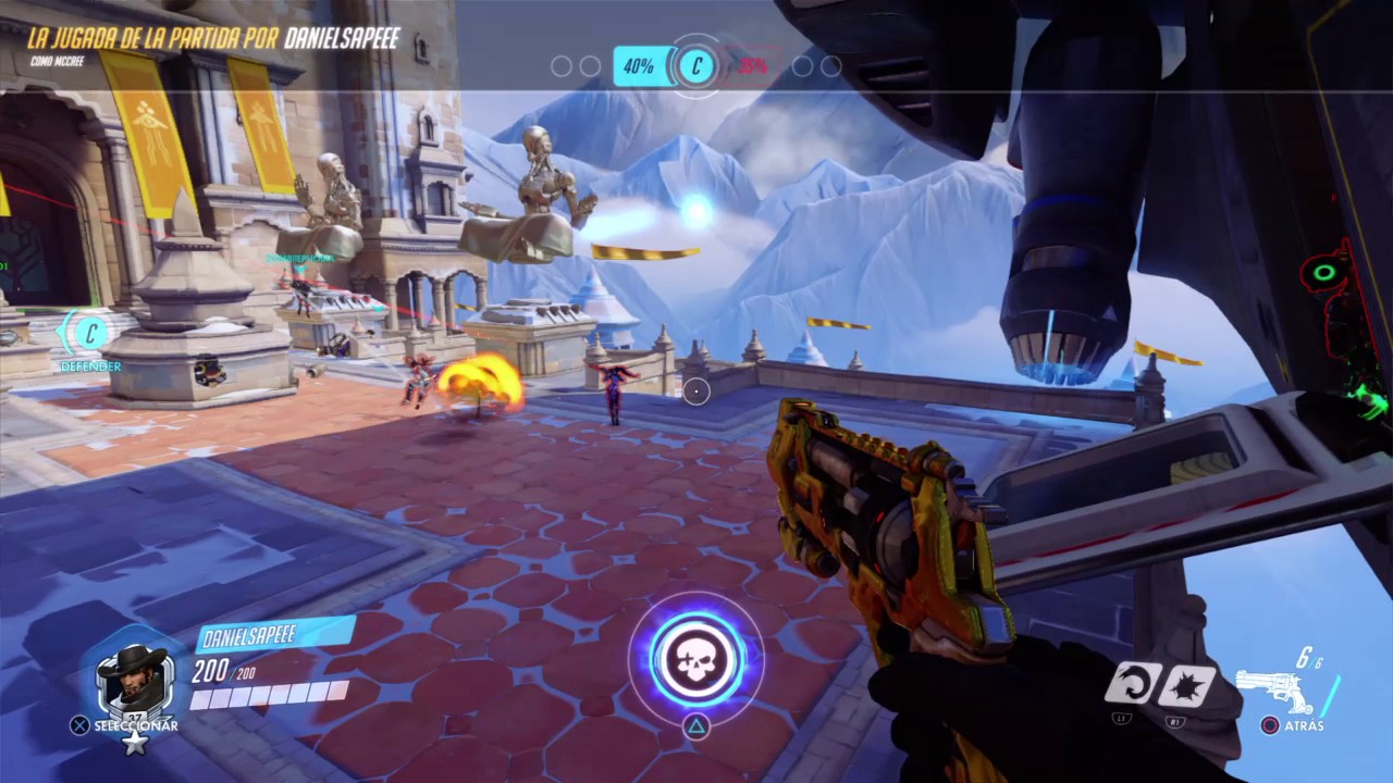 Overwatch McCree ult. - YouTube