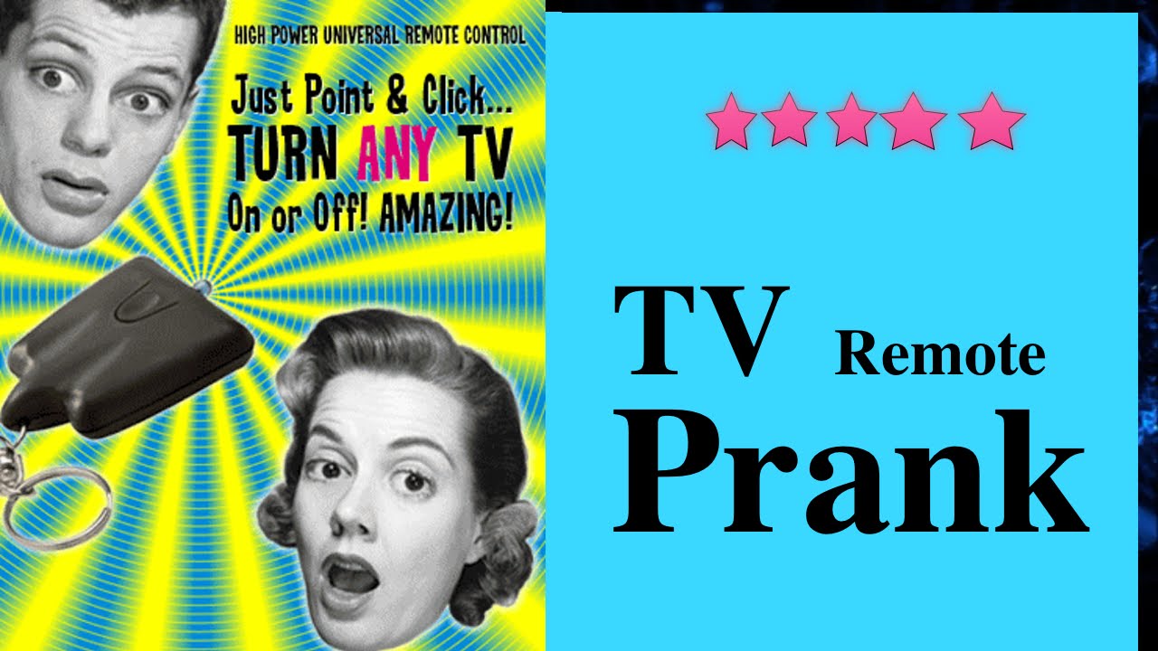 TV Remote Prank - YouTube