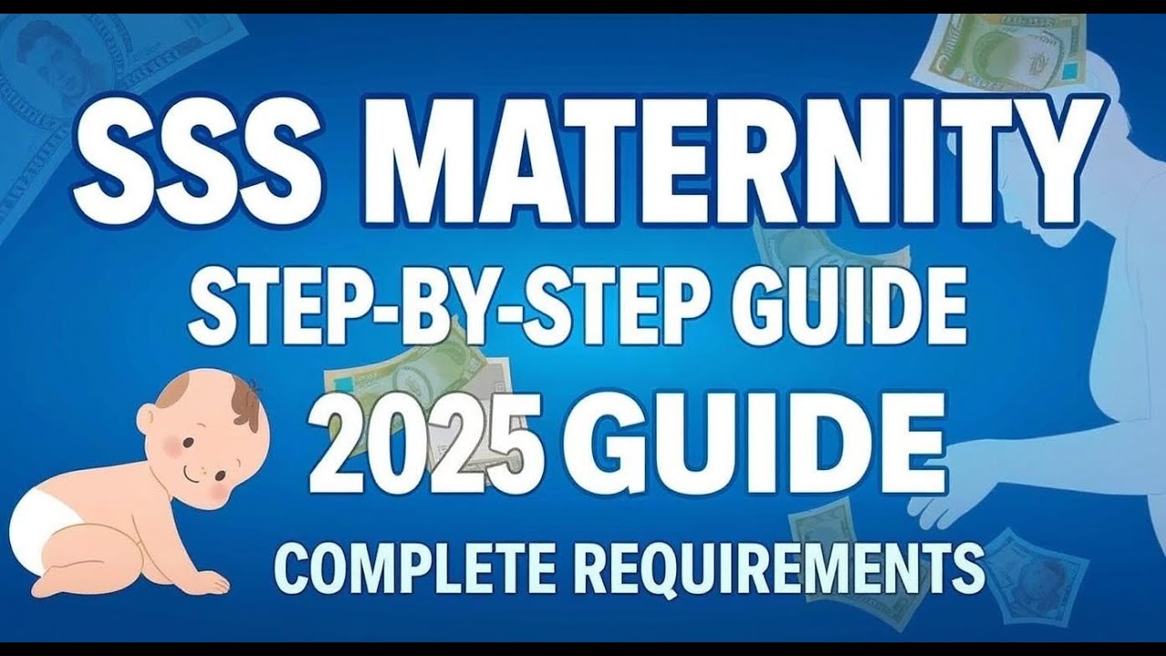 "SSS MATERNITY BENEFIT: Paano Mag-Apply? Step-by-Step Guide 2025! 👶💰 ...
