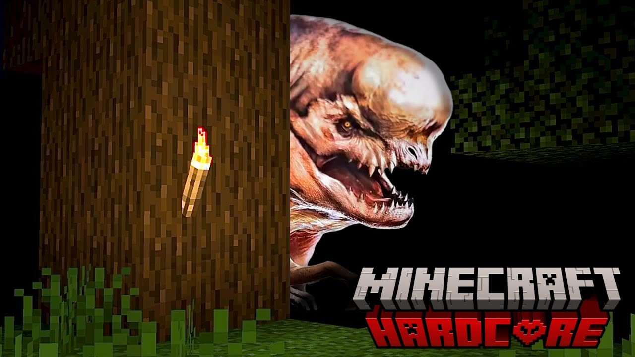 Hunting Minecraft's Most HORRIFYING Creature... The Distorted Rex - YouTube