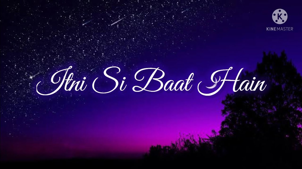 Itni Si Baat Hai - Arijit Singh | Itni Si Baat Hai lyrics | Azhar - YouTube